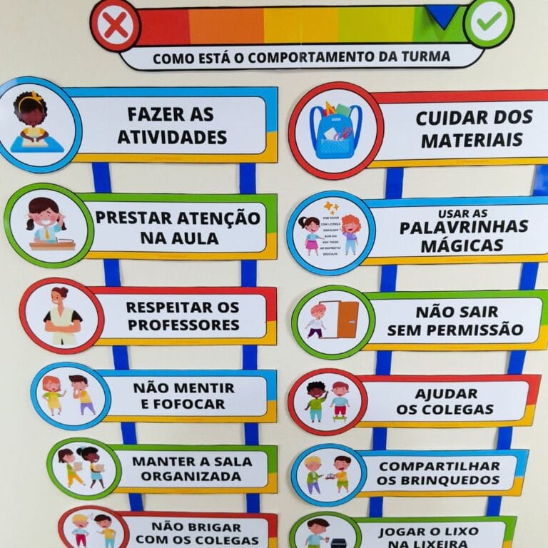 Combinados da Turma | Imprima Atividades