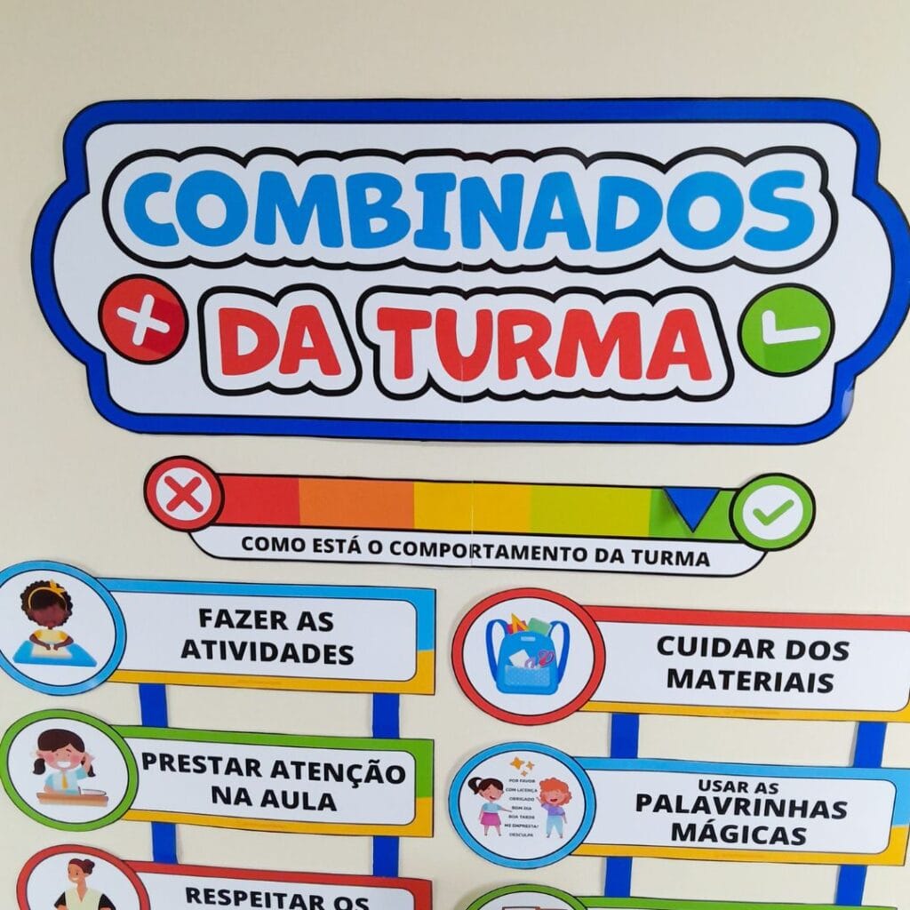 Combinados da Turma | Imprima Atividades