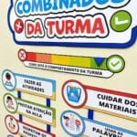 Combinados da Turma | Imprima Atividades