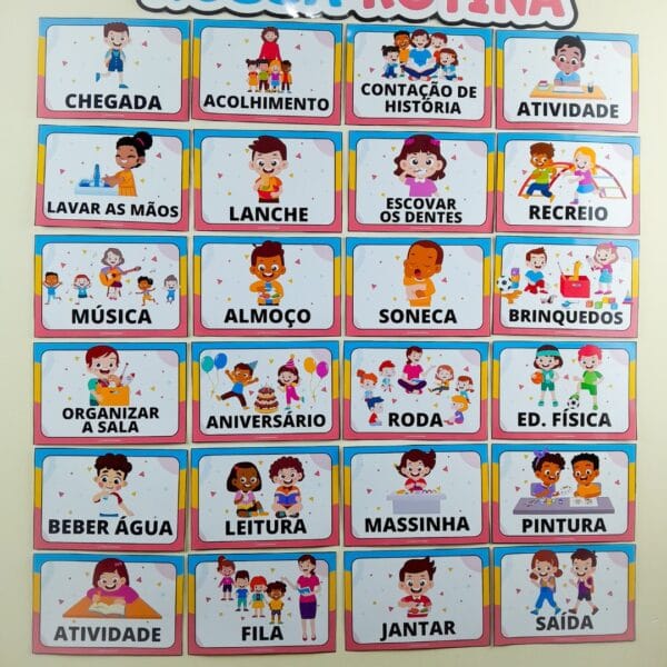 Rotina para Educação Infantil | Imprima Atividades