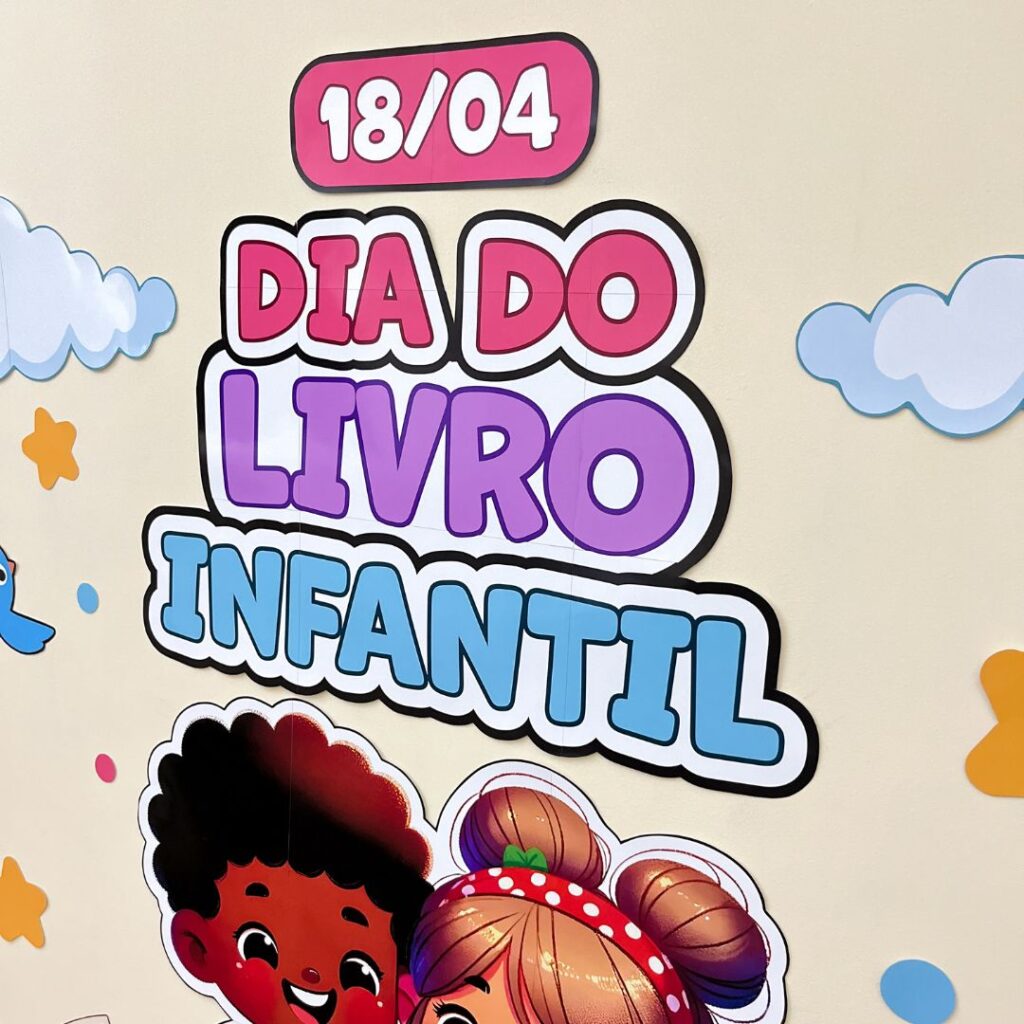Painel Dia do Livro Infantil | Imprima Atividades