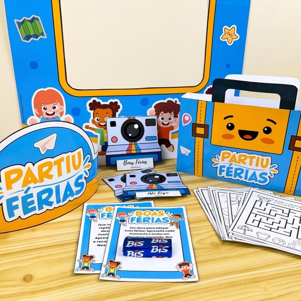 Kit Férias | Imprima Atividades