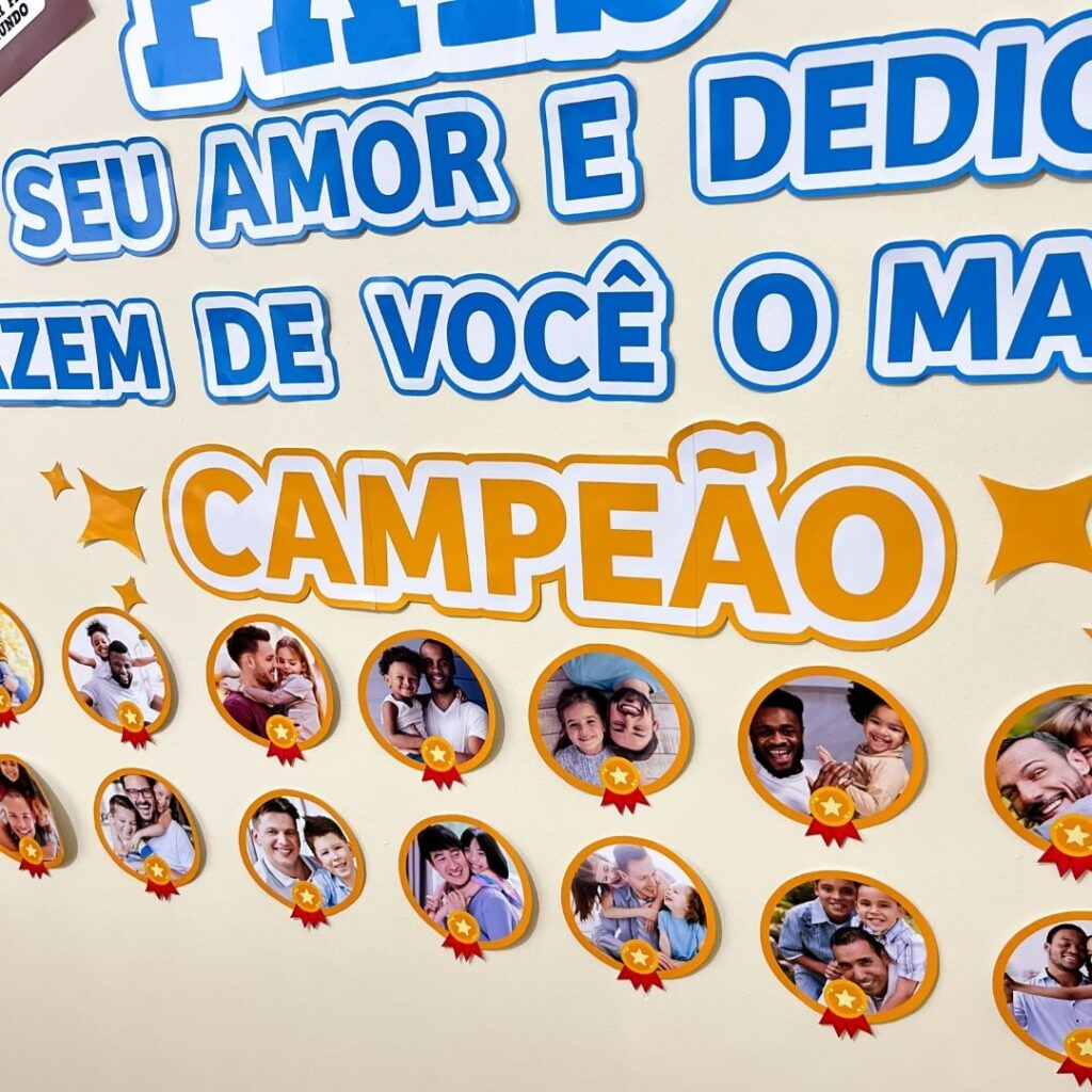 Painel Dia dos Pais | Imprima Atividades