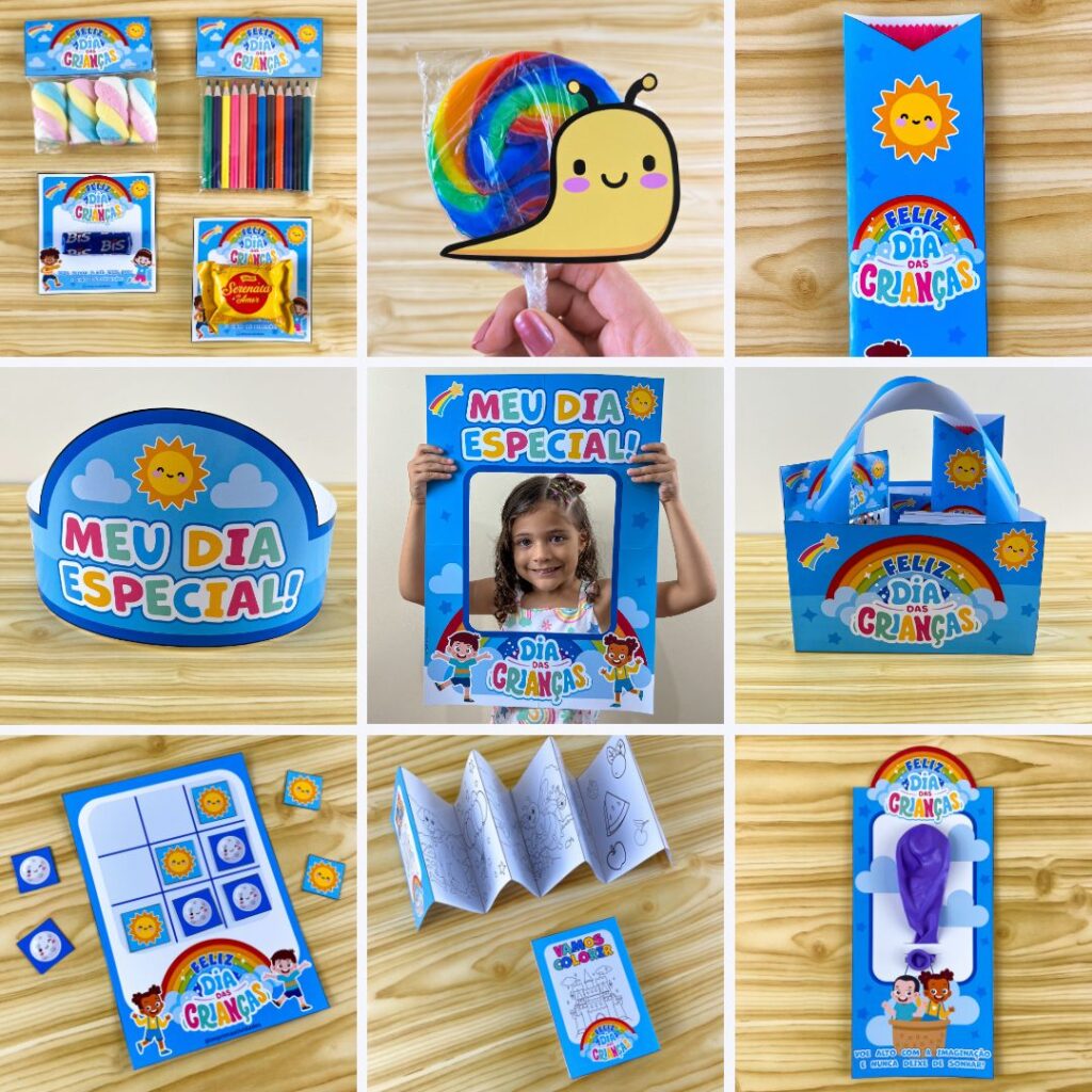 Kit Dia das Crianças | Imprima Atividades
