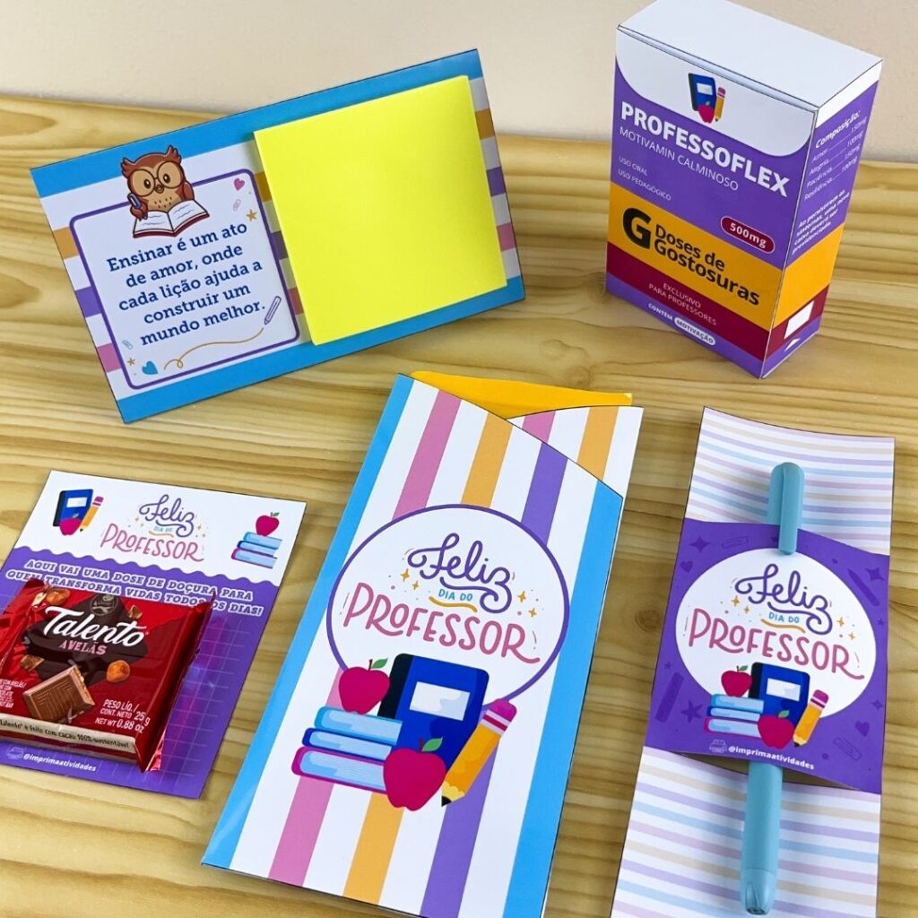 Kit Dia do Professor | Imprima Atividades