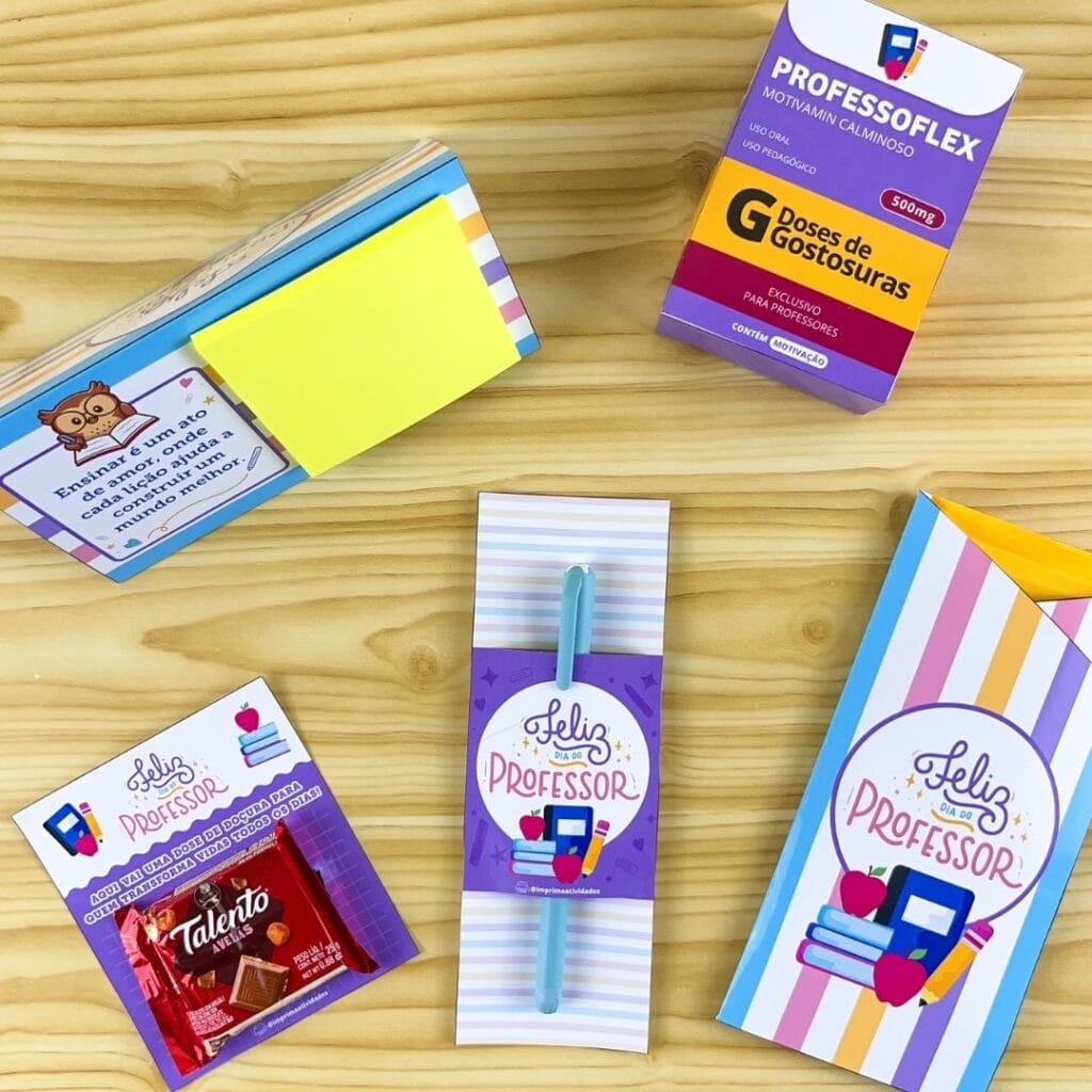 Kit Dia do Professor | Imprima Atividades