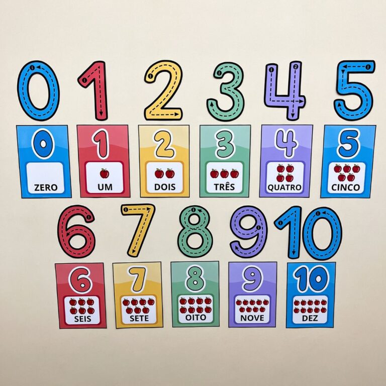 Números 0 a 10 | Imprima Atividades