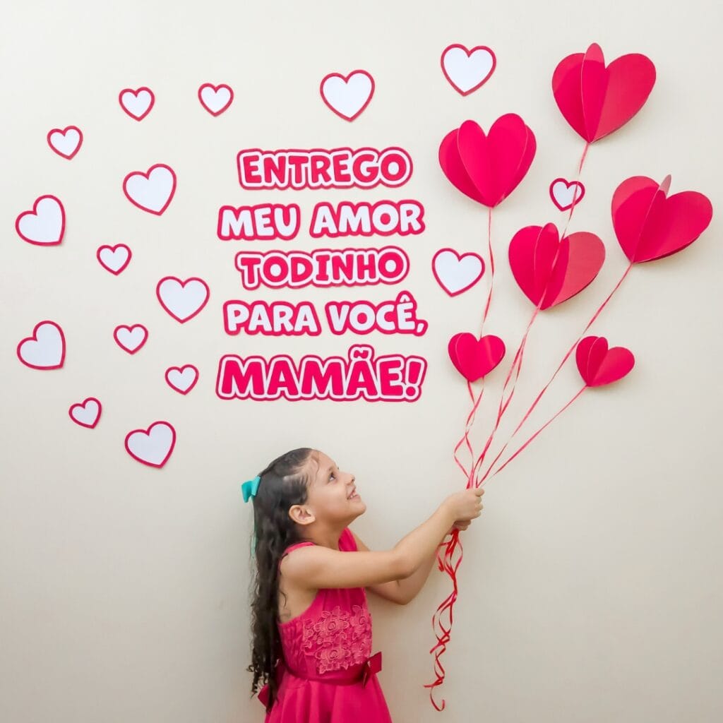 Painel de Foto Dia das Mães | Imprima Atividades